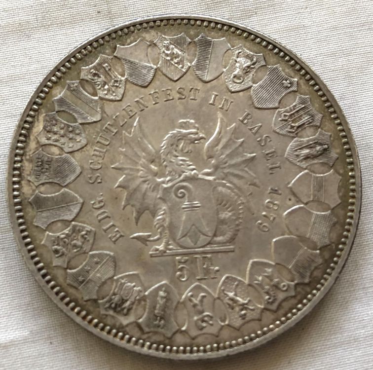 Schützentaler- Basel 1879 (Gebraucht) in Schaffhausen für CHF 81 – mit Lieferung auf Ricardo kaufen