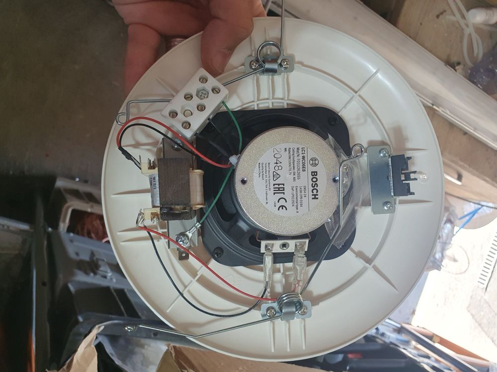 BOSCH LC1 Deckenlautsprecher LC1-WC06E8 EN5424 F01U262655 6w (Gebraucht) in für CHF 15 – mit ...