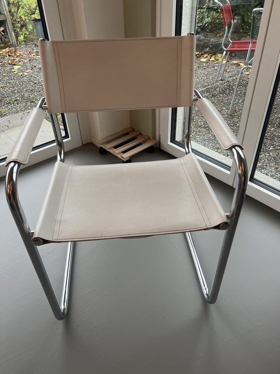 Freischwinger Stuhl, Marcel Breuer, wahrscheinlich Replika (Gebraucht) in Mettmenstetten für CHF ...