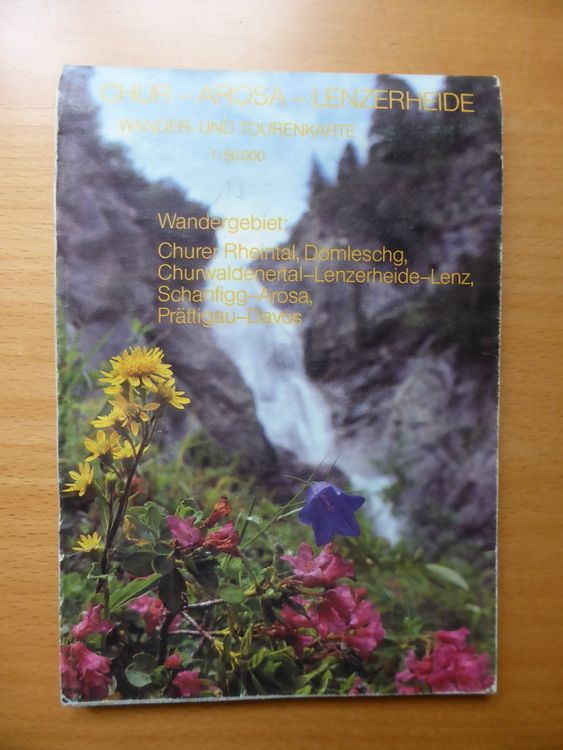 Wanderkarte Chur Arosa Lenzerheide - Landeskarte 1:50'000 (Neu (gemäss Beschreibung)) in ...