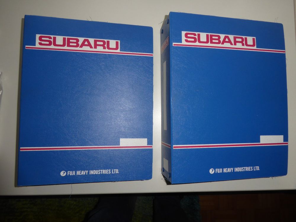 Subaru legacy Original Werkstatt Reparaturanleitung 1987 (Gebraucht) in ...