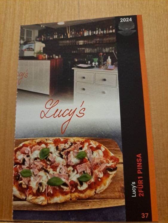 2 für 1 Pinsa Lucy's Rapperswil | Kaufen auf Ricardo