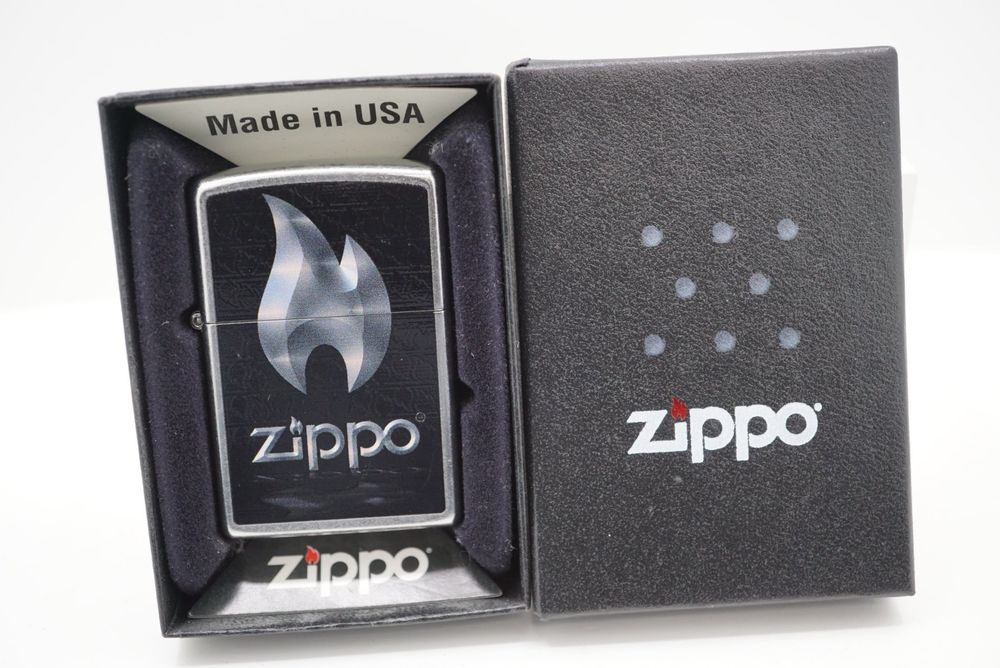 ZIPPO® STEEL FLAME - EFFECTPRINT - 2013 - VERSIEGELT | Kaufen auf Ricardo