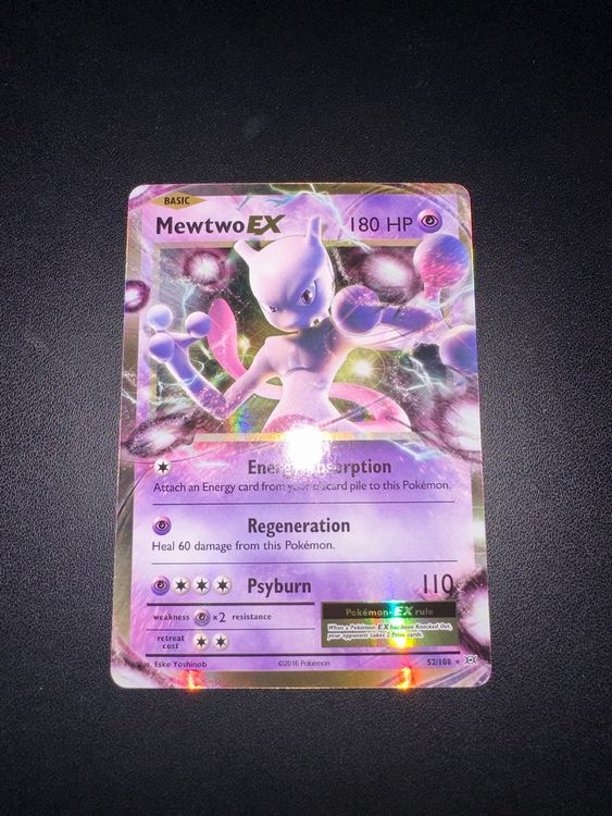 Pokemon Mewtwo EX Promo Fullart Top Zustand (Gebraucht) in Lommiswil ...