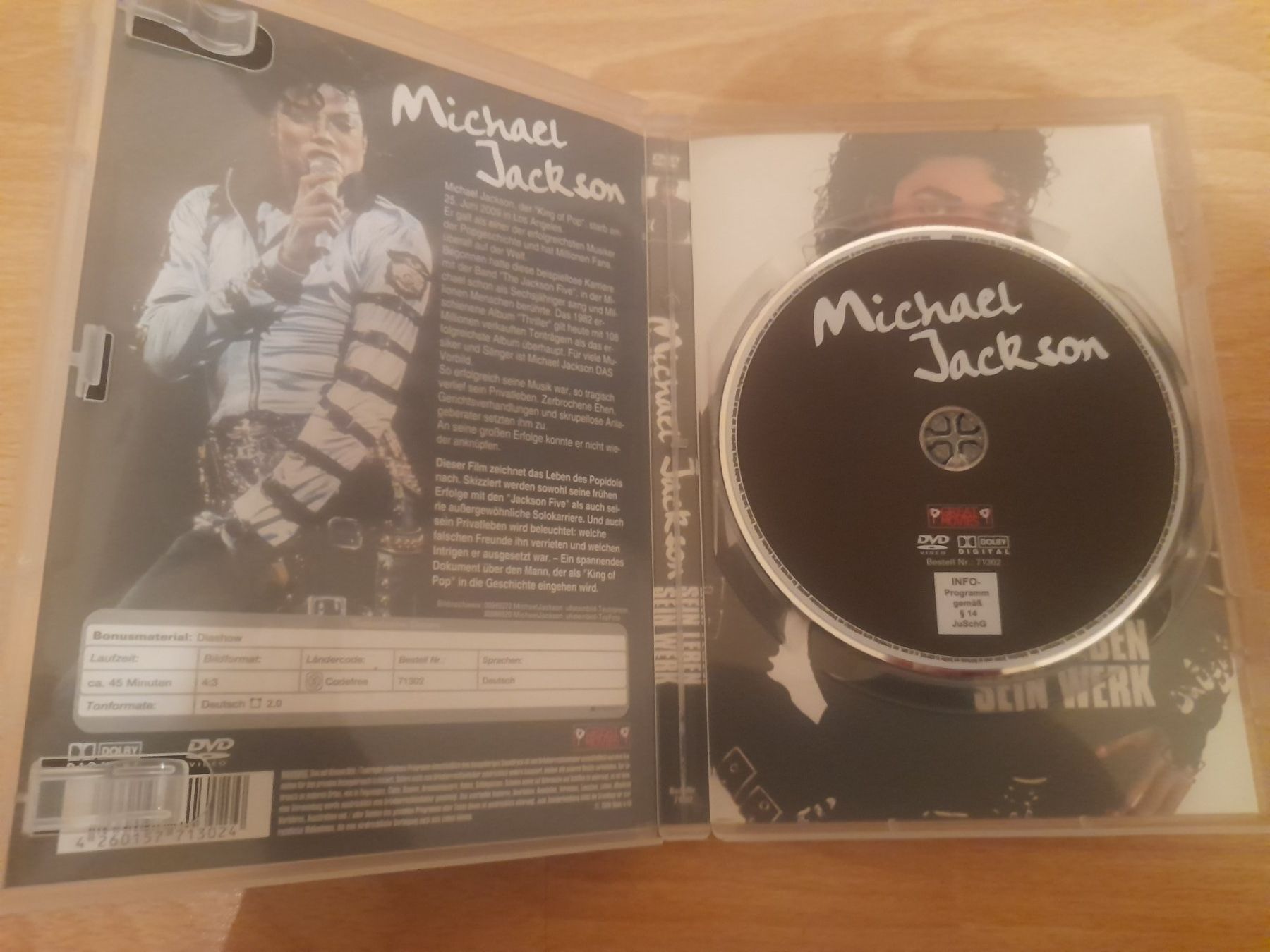Michael Jackson DVD - Sein Leben, Sein Werk Biografie (Gebraucht) in ...