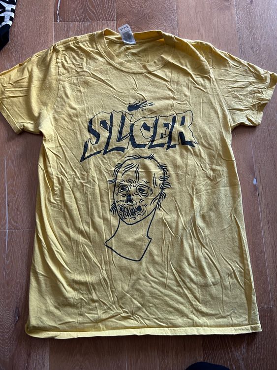 Slicer Metalshirt M gelb Merchandise Speedmetal | Kaufen auf Ricardo