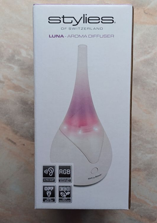 Stylies Aroma Diffuser Luna weiss (Neu und originalverpackt) in ...