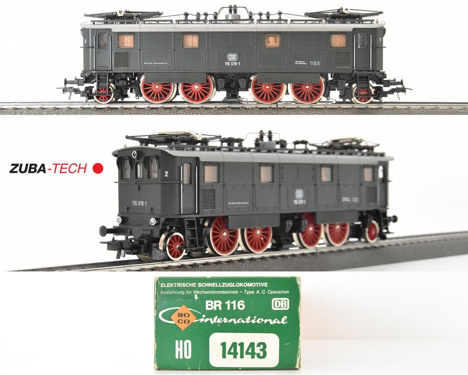 Roco 14143 BR E 116 der DB H0 WS Digital mit OVP | Kaufen auf Ricardo