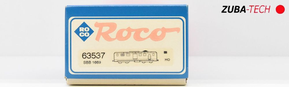 Roco 63537 Gepäcktriebwagen De 4/4 SBB H0 GS Analog mit OVP | Kaufen ...