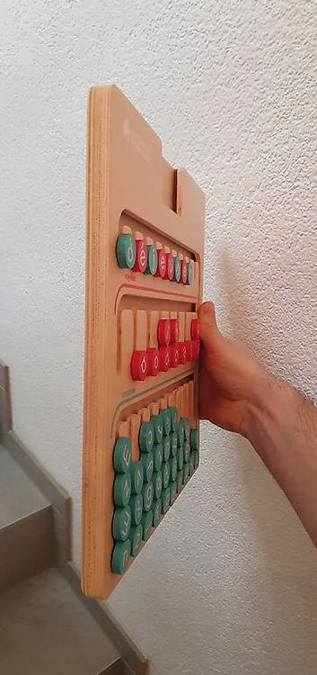 Jeu en bois pour apprendre à faire des mots (D'occasion) à La ...
