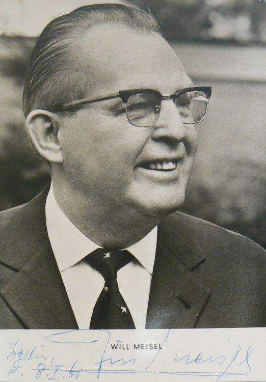 Will Meisel (1897-1967) Filmkomponist - Autogramm (Gebraucht) in ...