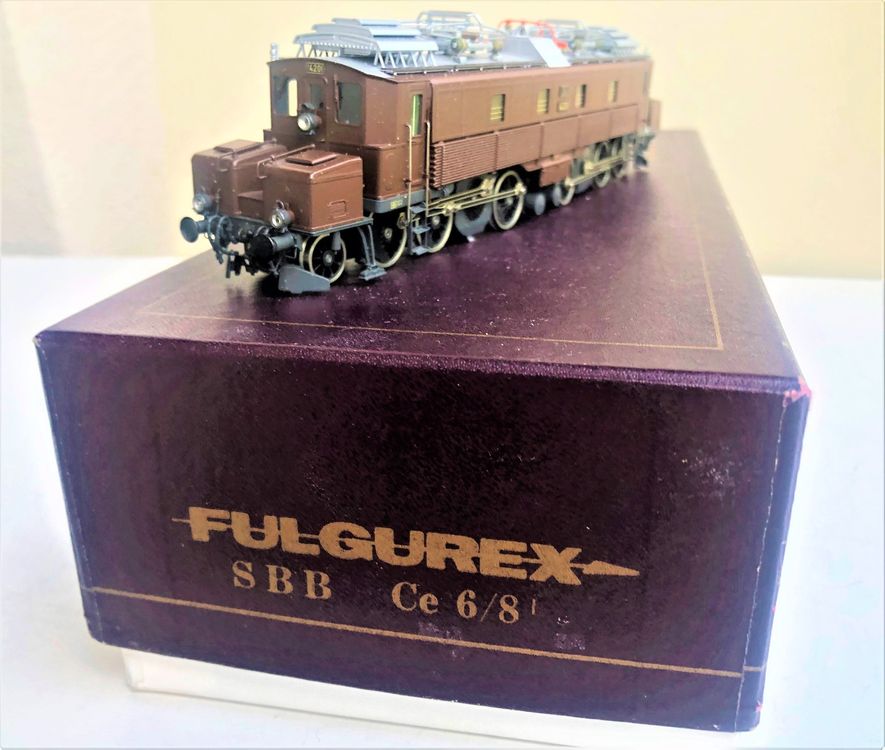 Fulgurex H0, SBB Ce 6/8 I 14201 "Köfferlilok" (Gebraucht) in Grandvaux für CHF 414 – mit ...