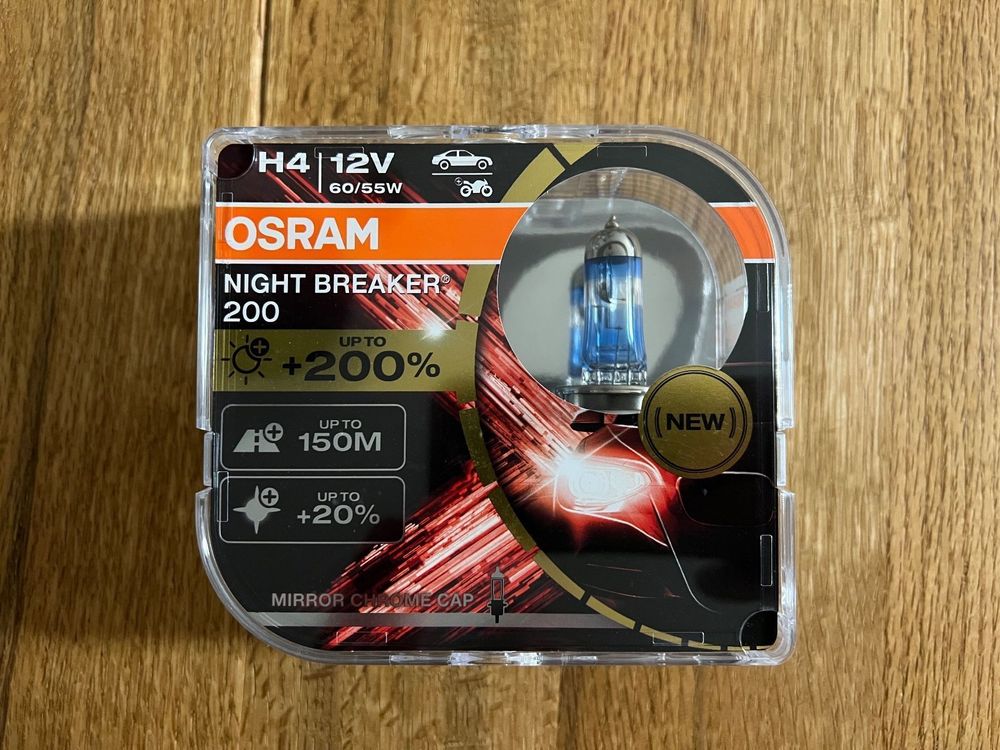 OSRAM Night Breaker 200 H4 | Kaufen auf Ricardo