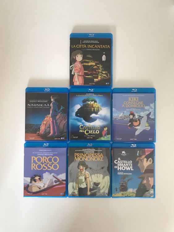 7 Blu-ray disc Studio Ghibli (Gebraucht) in Glattpark (Opfikon) für CHF ...