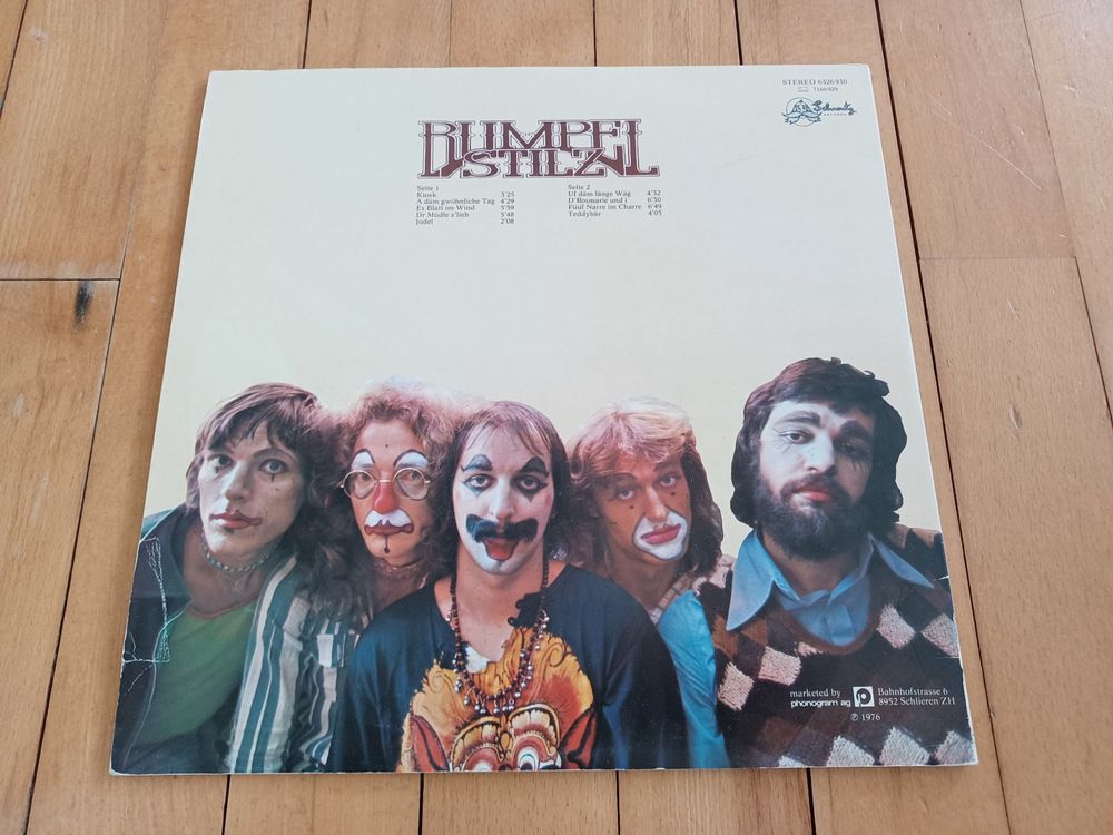 Rumpelstilz Füüf Narre im Charre LP Vinyl (Gebraucht) in ...