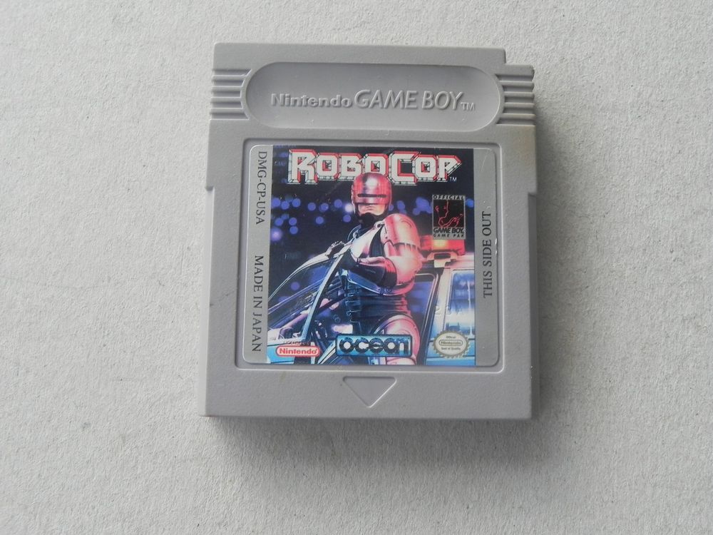 Orginal Nintendo Gameboy Game Boy GB Kult Spiel Robocop (Gebraucht) in ...