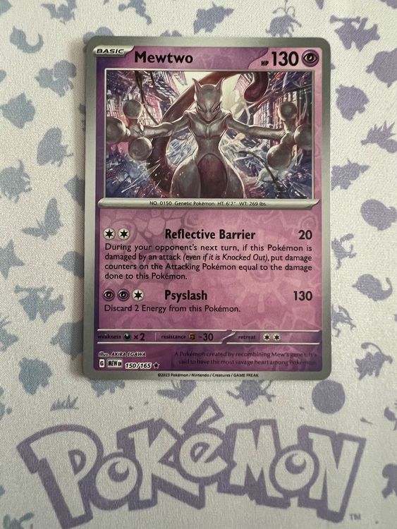 Pokémon 151 Mewtwo Reverse EN | Kaufen auf Ricardo
