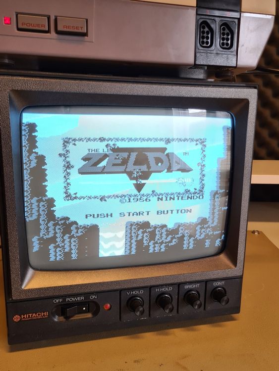 Monitor Hitachi CRT for Retro Computer (Apple II, C64, etc) (Gebraucht ...