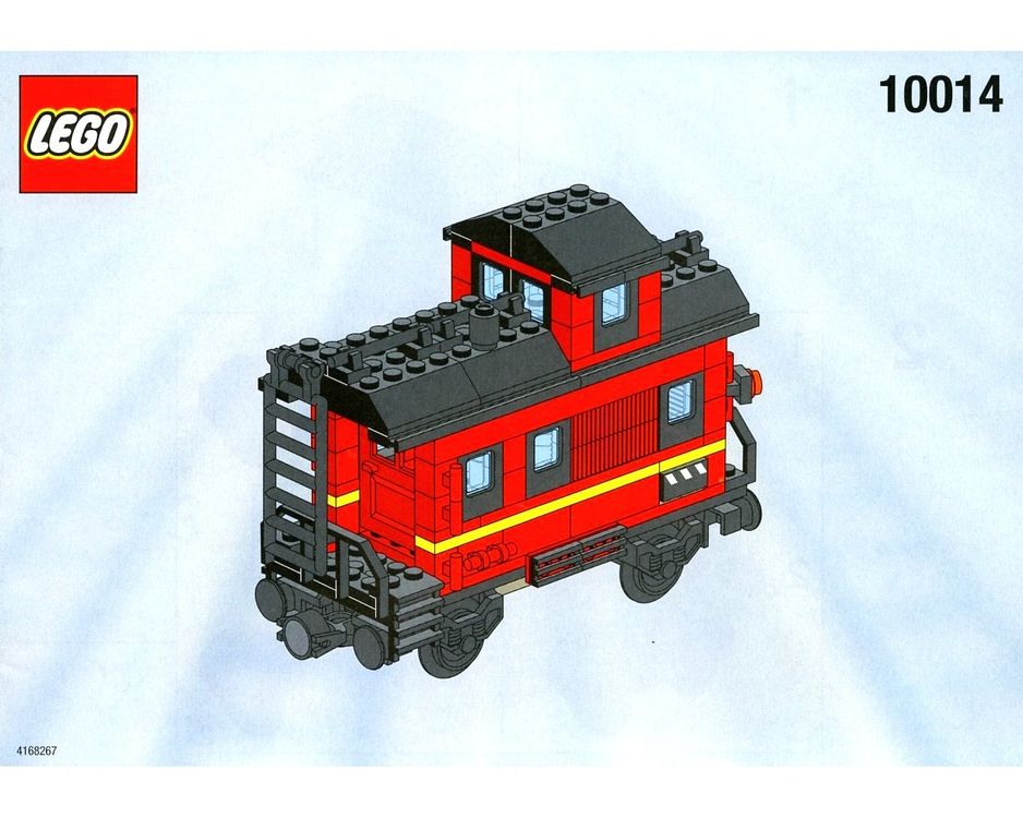 Lego 10014 Kombüsenwagen / Caboose (2001) RARITÄT (Gebraucht) in Basel ...