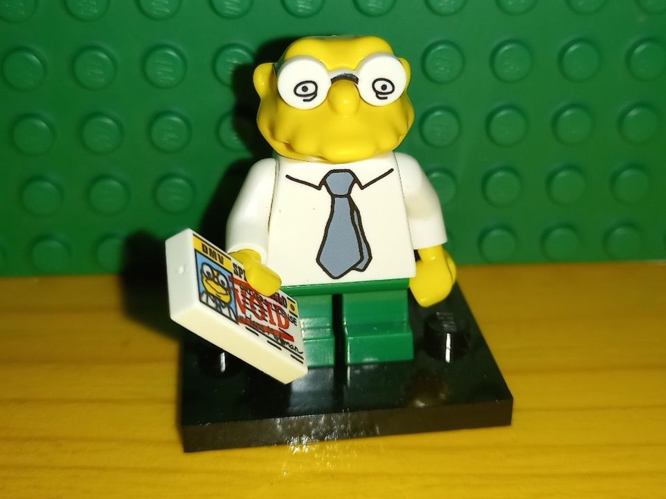 LEGO Minifigur Simpsons - Hans Moleman - Serie 2 (Neu und ...