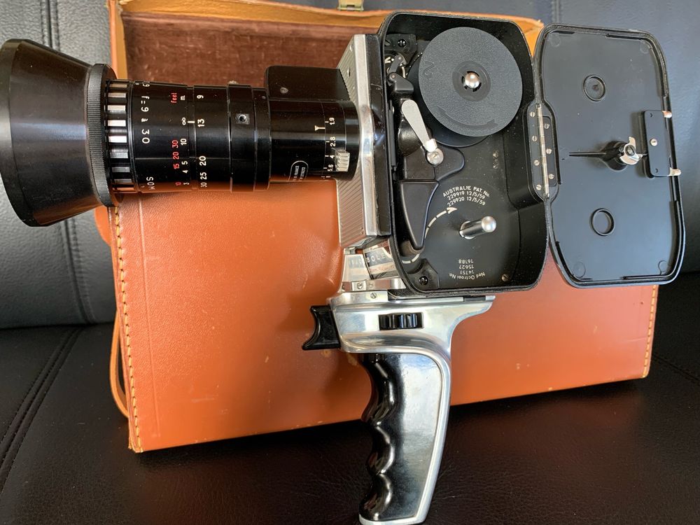 BOLEX ZOOM REFLEX P2, Pan-Cinor 1.9 / 9-30 mm, Lederkoffer | Kaufen auf ...