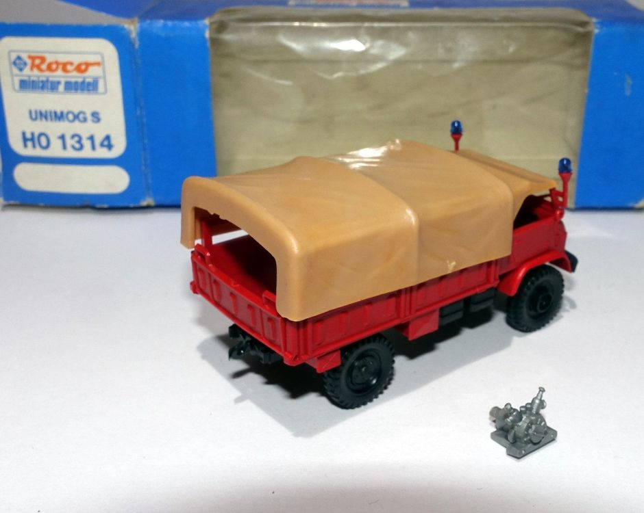 Mercedes Unimog S Feuerwehr Roco 1:87 | Kaufen auf Ricardo