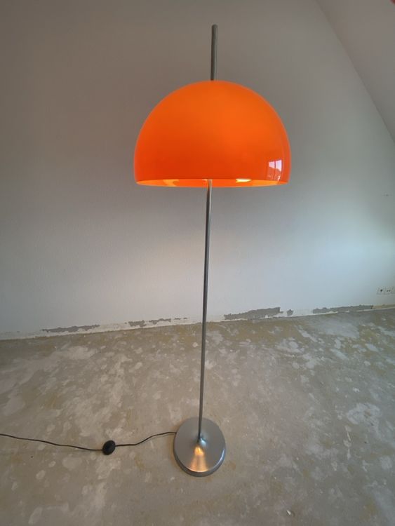 Orange Retro Vintage Stehlampe 70s Design Lighting Classic | Kaufen auf Ricardo