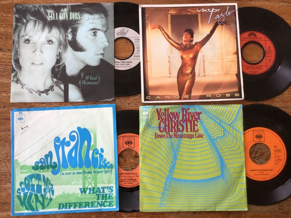 Lot 6:4 singles 7’’ Christie Mc Kenzie Lazlo … (D'occasion) à Fully ...