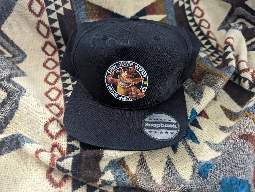 Crash Bandicoot Baseball Cap / Kappe / Hut / Mütze | Kaufen auf Ricardo