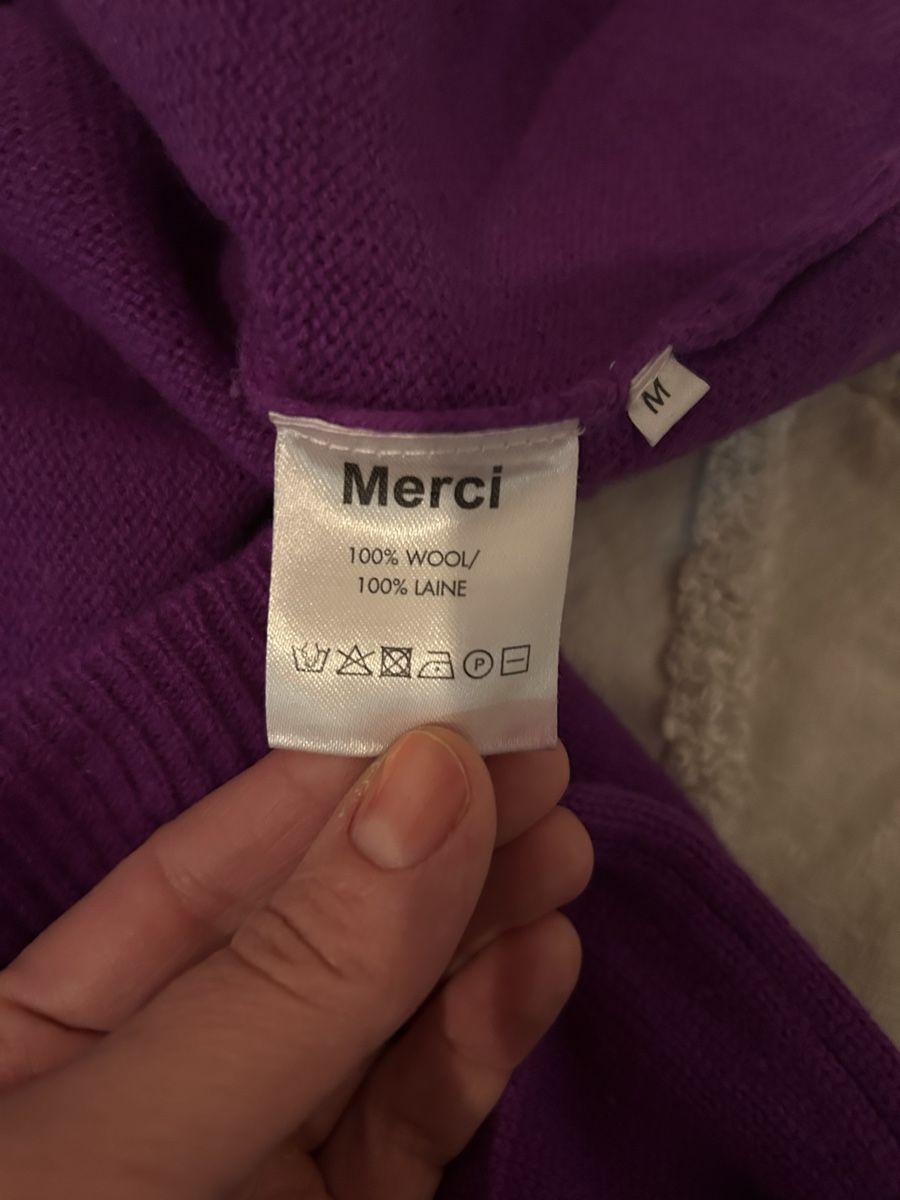 Cardigan du concept store « Merci Paris » en laine, t. M (D'occasion) à ...