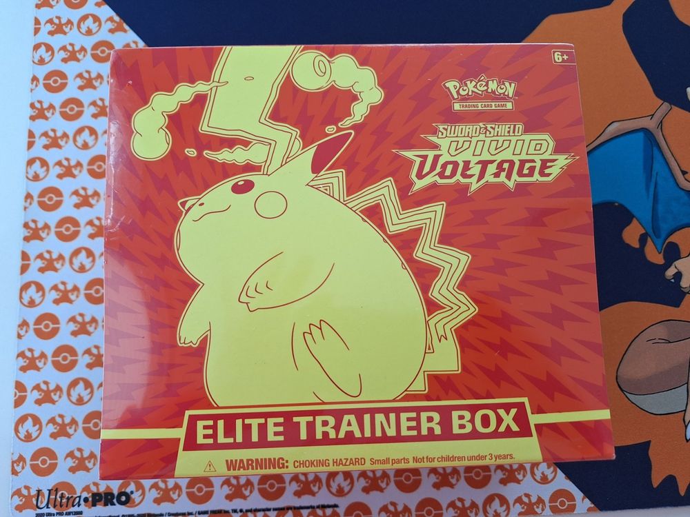 Pokemon Vivid Voltage ETB Elite Trainer Box (Pikachu) Engl. (Neuf avec ...