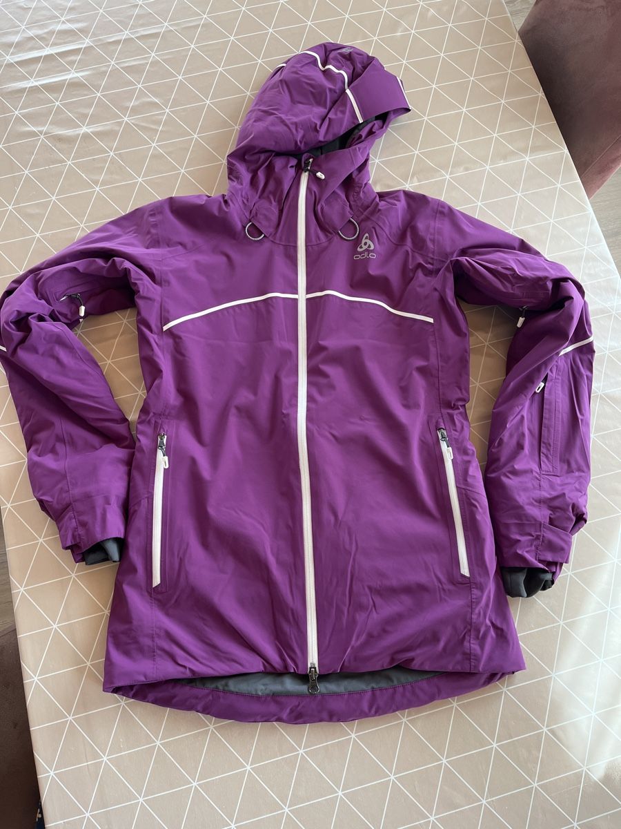 Salomon Skijacke Flieder 🥟 Odlo Damen Skijacke Grösse S, lila Top ...