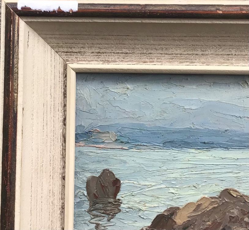 Antike See Landschaft Gemälde Unleserlich Signiert (Gebraucht) in Root für CHF 20 – mit ...