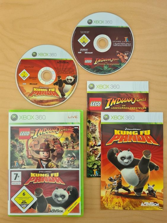 Bundle Lego Indiana Jones & Kung Fu Panda (Xbox 360) (Gebraucht) in ...