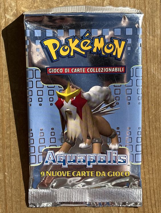 Leeres Pokémon Aquapolis Booster | Kaufen auf Ricardo