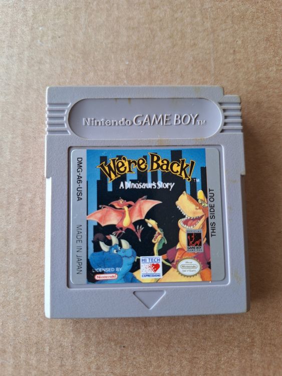 We are Back - A Dinosaurs Story - Gameboy (Gebraucht) in Altstätten SG ...