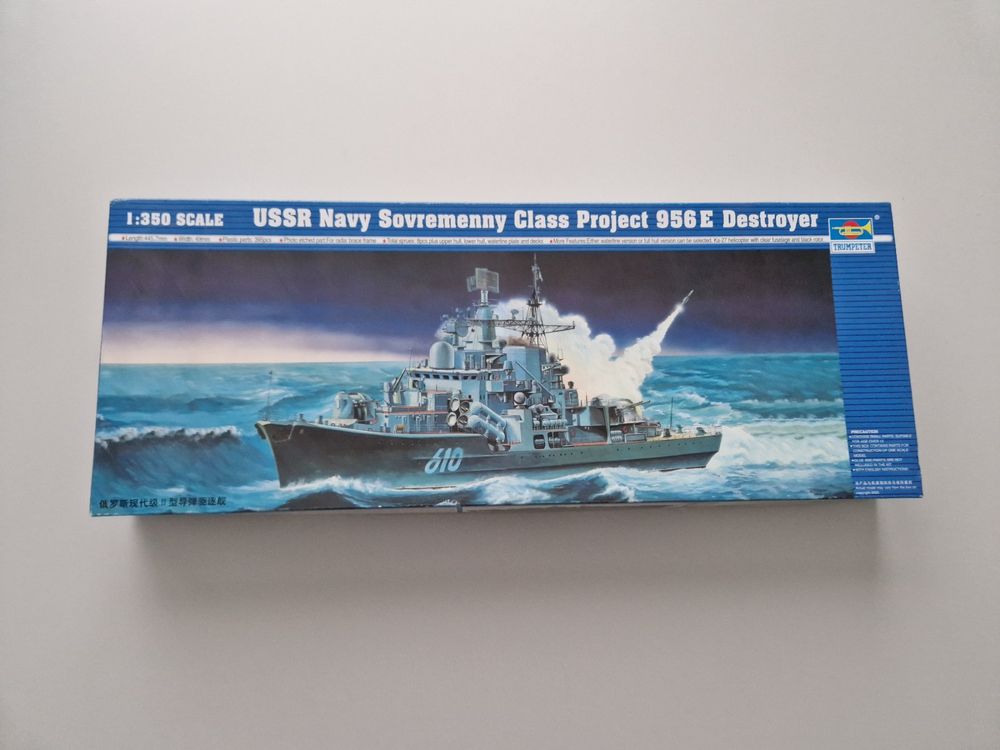 Trumpeter 04515/ 1:350, USSR Sovremenny Class Project 956E (Neu und ...