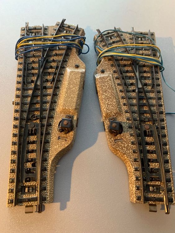 Märklin HO Weichenpaar 1x Nr. 5203L / 1x Nr. 5204R | Kaufen auf Ricardo
