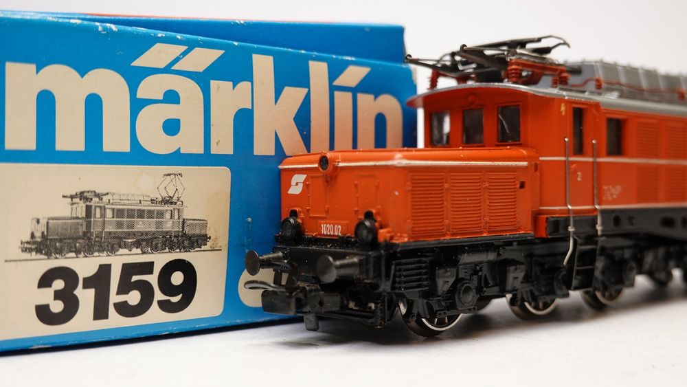 e4 Märklin 3159 ÖBB 1020.02 E-Lok Krokodil orange (Gebraucht) in Thun für CHF 157 – mit ...