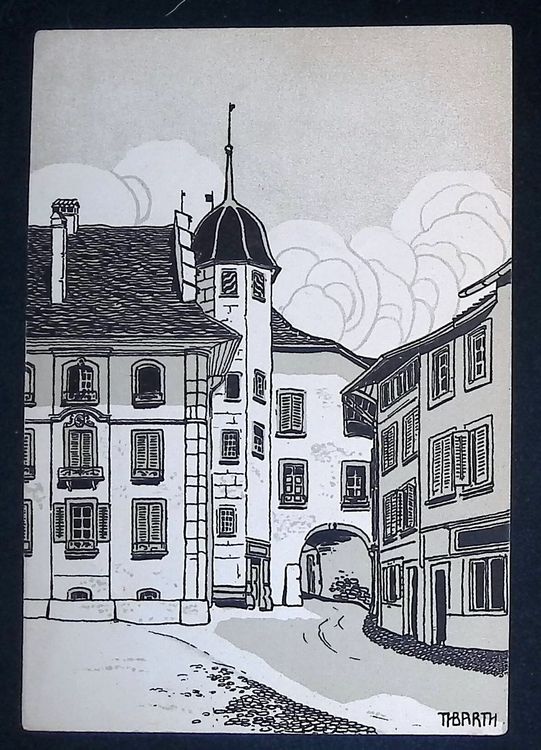 Mono Karte Serie Heimatschutz Wangen a. d. Aare Schloss (Gebraucht) in Russo für CHF 4 – mit ...