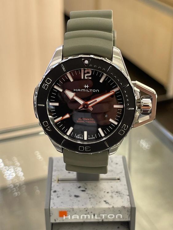 Hamilton Khaki Navy - Frogman Auto 46 (fabrikneu!) (Neu und ...
