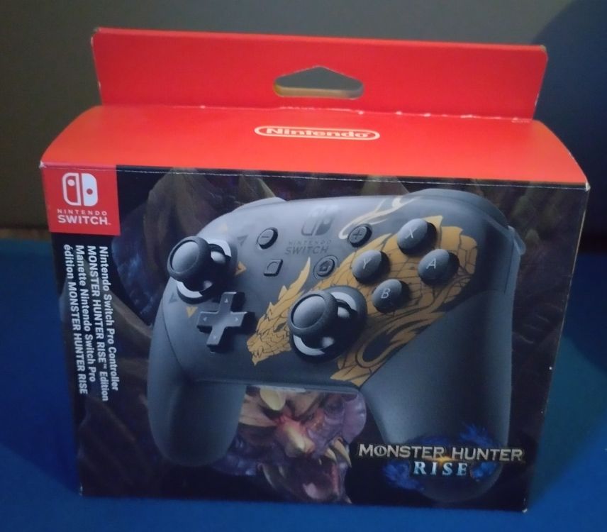 Nintendo Switch Pro Controller Monster Hunter Rise Edition | Kaufen auf ...