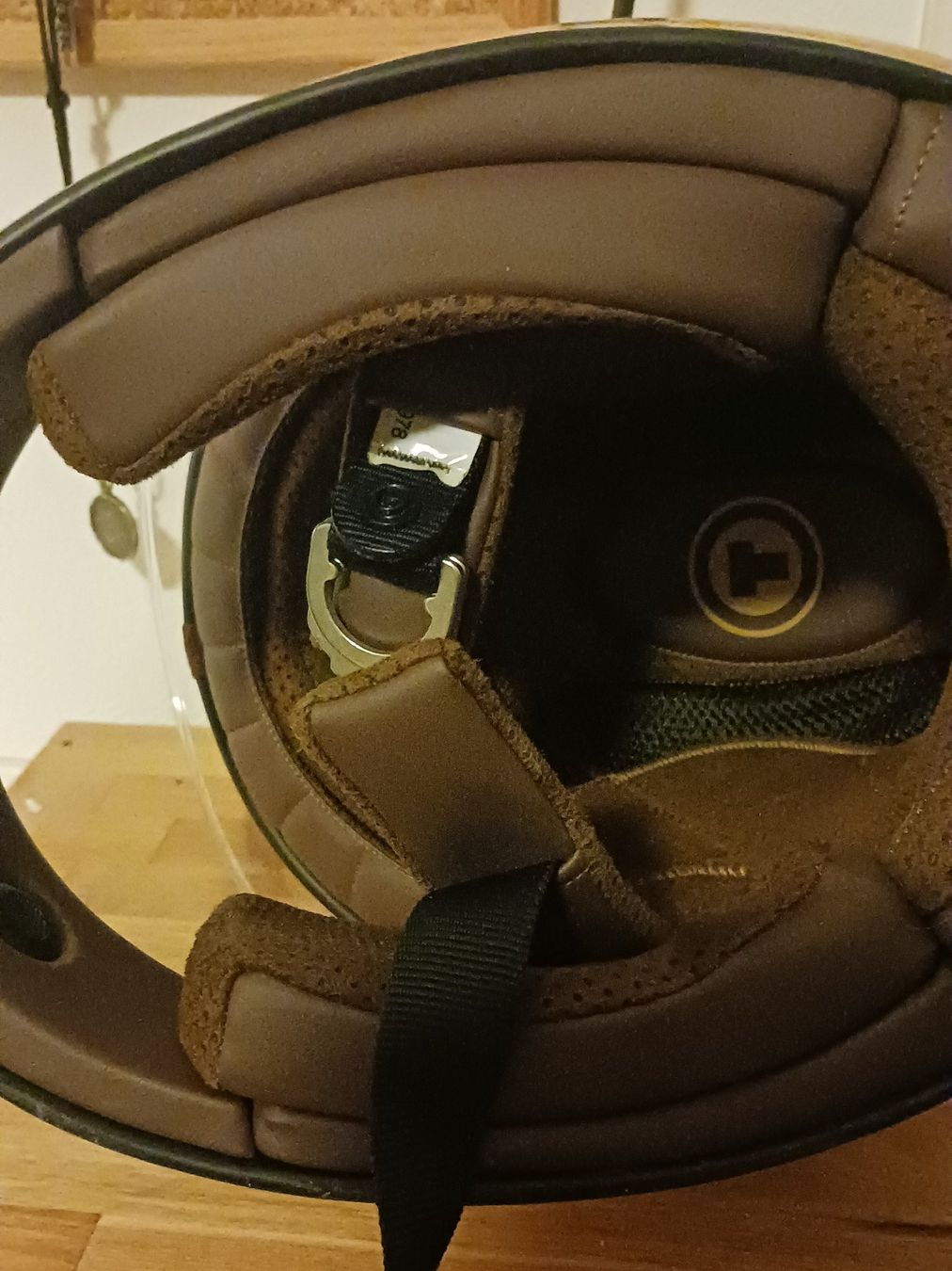 TORC, Retro Full Face Helmet Gold - 70er Style Vintage Helm (Gebraucht ...