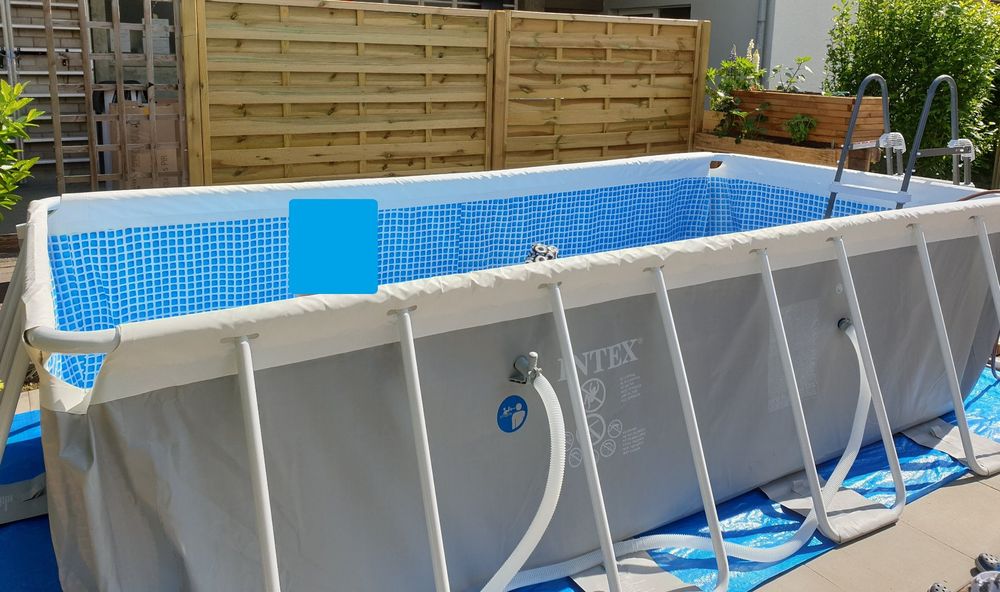 Intex Pool Prism 400 x 200 x 100 cm | Kaufen auf Ricardo