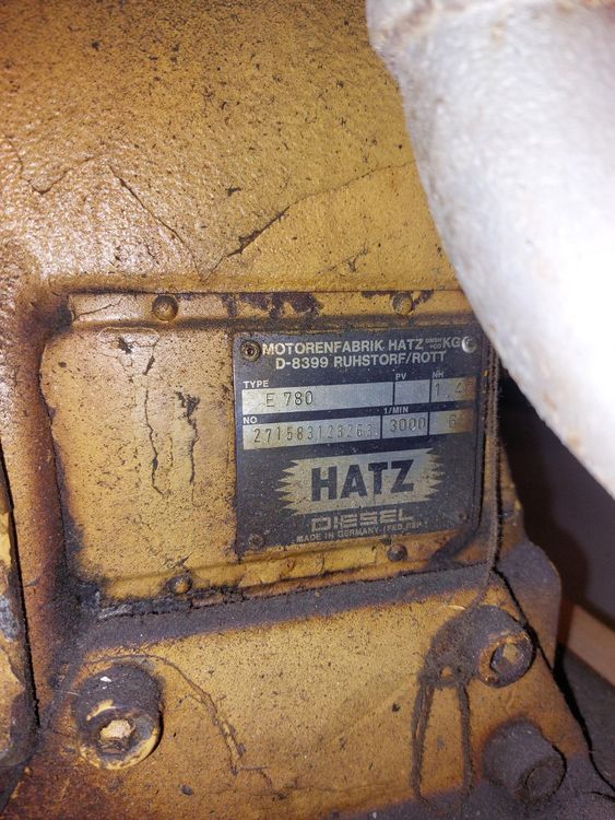 Hatz Diesel Motor E780 (Gebraucht) in aarberg für CHF 230 – nur ...
