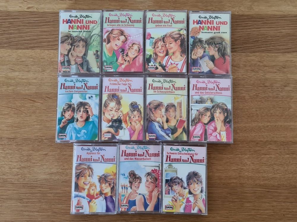 Sammlung 11 HANNI UND NANNI Kinder Hörspiel Kassetten (Gebraucht) in Winterthur für CHF 24.9 ...