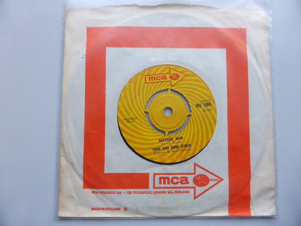VINYL SINGLE JOHN and ANNE RYDER | Kaufen auf Ricardo