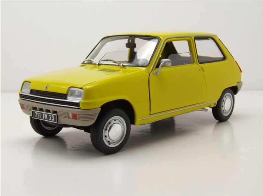 Renault 5 1974 gelb Modellauto 1:18 Norev (Neu und originalverpackt) in ...