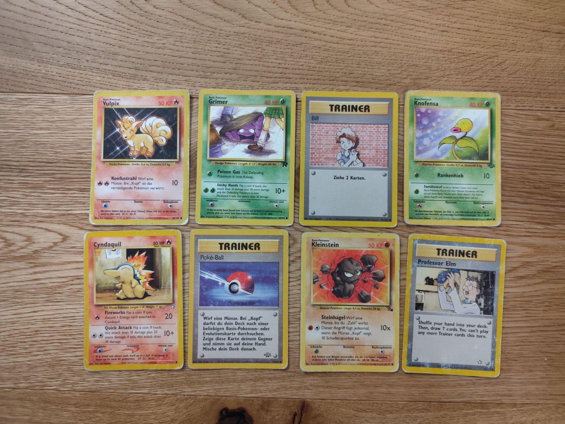 Pokemon Set Base Jungle Fossil Neo vintage non holo ⭐ (Gebraucht) in ...