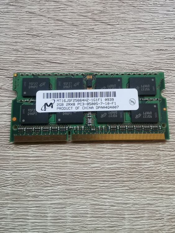 PC3 RAM 2GB (2 Stück) | Kaufen auf Ricardo